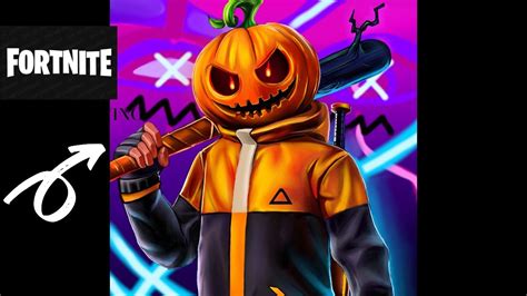 How To Draw The Pumpkin Skin In Fortnite