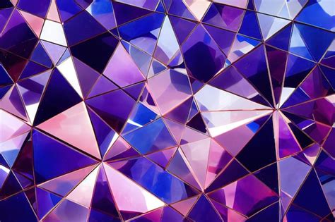 Premium Photo Mesmerizing Geometric Background In Fantasy Style In Purple Pink Tones