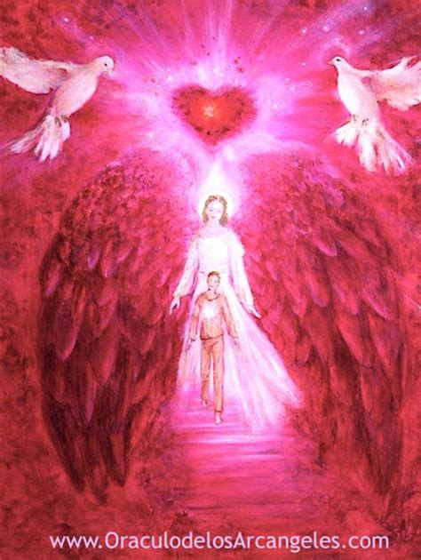 Oráculo De Los Arcángeles Arcángel Chamuel Del Rayo Rosa Del Amor