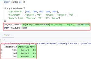 Pandas Find Duplicates In Python Examples