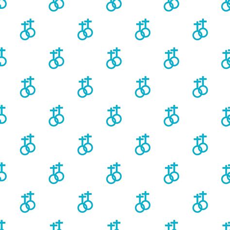 Two Female Sign Pattern Cartoon Style 15012545 Vector Art At Vecteezy