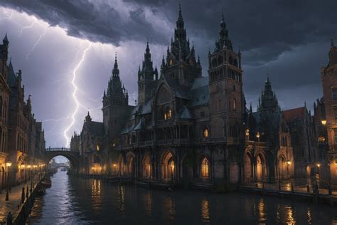 Gothic City Wallpapers Top Free Gothic City Backgrounds Wallpaperaccess