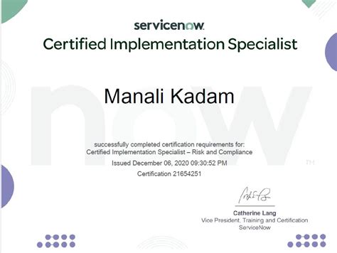 Manali Kadam On Linkedin Infosys Servicenow Riskmanagement