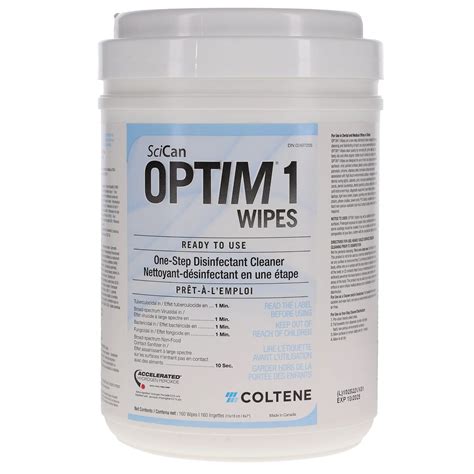 Buy Optim 1 Pre Saturated Wipes Rtu 6 X 7 160 Sheetspk Sci1w12