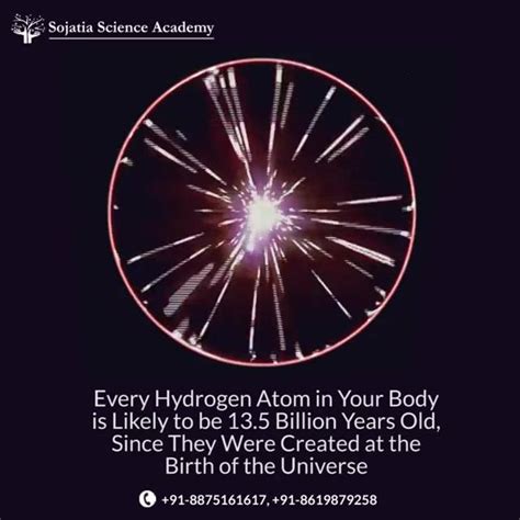 Every Hydrogen Atom In Your Body Is Likely To Be 135 Billion Years Old