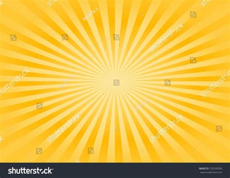 Abstract Soft Yellow Rays Background Vector Eps 10 Cmyk Yellow Rays Abstract Soft Abstract