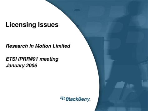 PPT Licensing Issues PowerPoint Presentation Free Download ID