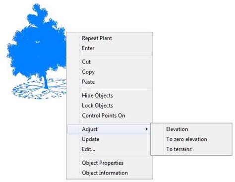 Context Menu Lands Design Help