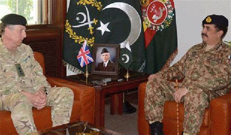 British Army Chief Pays Tribute To Gen Raheel Sharif