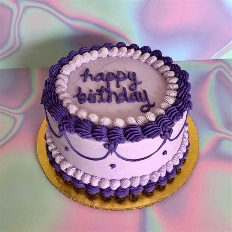 Pin By Natyele On Pins Criados Por Você Purple Cakes Birthday