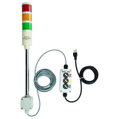 Signaworks Extended Cable Length Led Andon Stations Ledandon