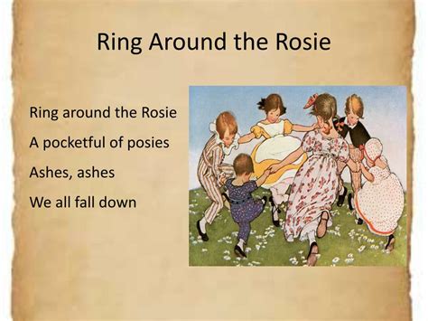 Where Did Ring Around The Rosie Originate From The Tube