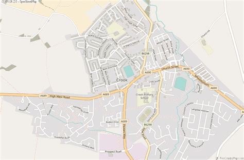 Crook Great Britain Map Latitude And Longitude Where Is Crook