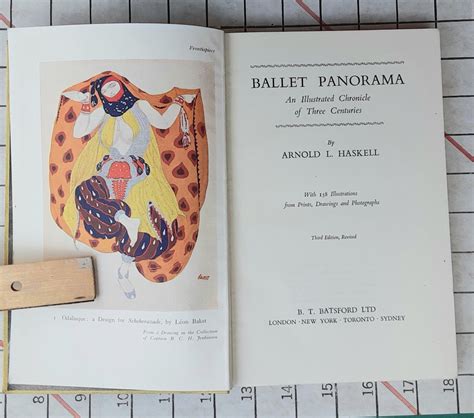 Ballet Panorama Arnold L Haskell 3rd Edition Revised 1948 Hc No Dj