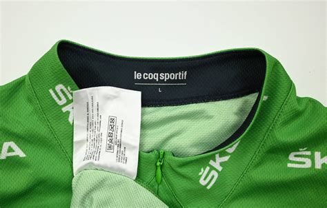 LE COQ SPORTIF TOUR DE FRANCE CYCLING SHIRT L Other Cycling Classic Shirts