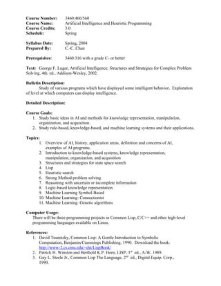 560 Artificial Intelligence And Heuristic Programming PDF