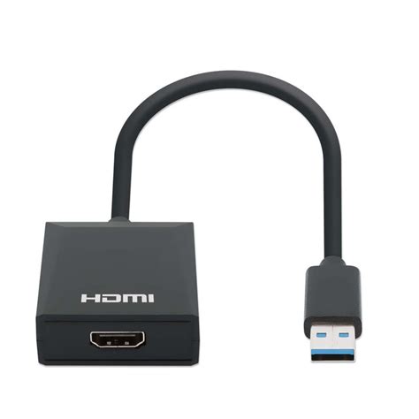 Manhattan 1080p Usb A To Hdmi Adapter 153690 Manhattan Products