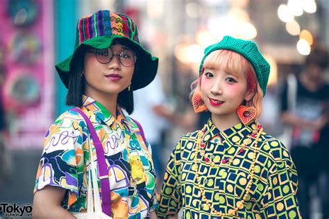 Harajuku Girls In Colorful Street Styles W San Biki No Koneko