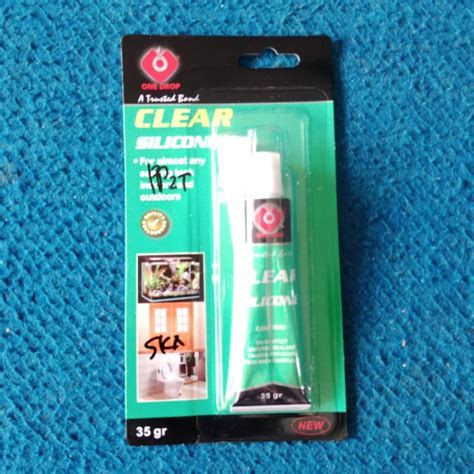 Jual Lem Kaca Lem Silicon Sealant Tube Lem Aquarium Kecil Shopee