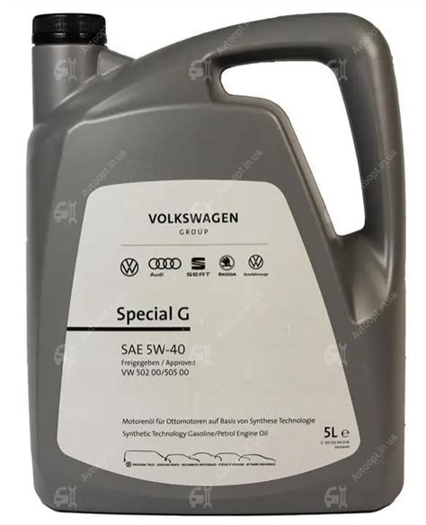 Масло Vw Special G Sae 5w 40 5л Vag Gs55502m4 ᐉ Купить на сайте Avtoopt