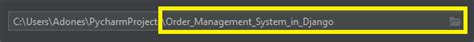 Order Management System Project In Django With Source Code