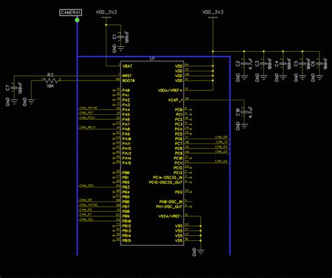 Stm Ov Camera Interfacing Pcb Artists
