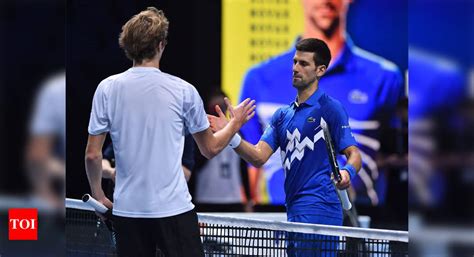 Novak Djokovic Beats Alexander Zverev To Reach Semis At Atp Finals