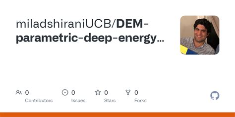 github miladshiraniucb dem parametric deep energy method