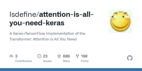 Attention Is All You Need Keras Transformer Py At Master Lsdefine Attention Is All You Need