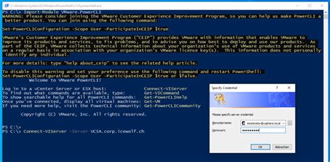 VMware PowerCLI Icewolf Blog