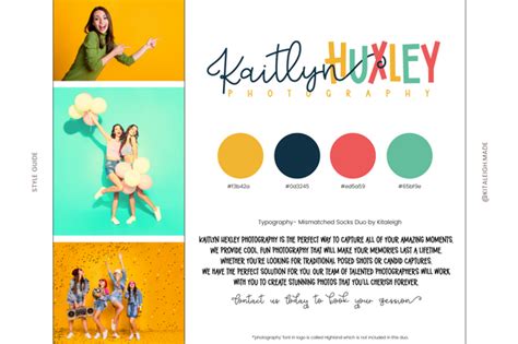 Mismatched Socks Font Duo Kitaleigh Llc
