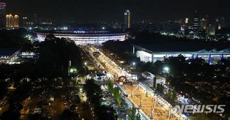 아시아의 축제가 시작된 자카르타