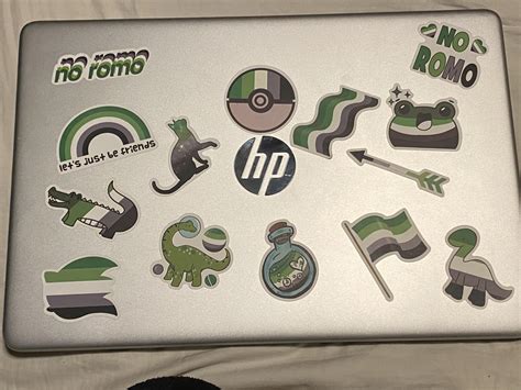 My Mom Got Me Aromantic Stickers For Valentines Day Raroallo
