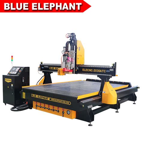 China Heavy Duty Cnc Atc Axis Router Machine Automatic Cutting