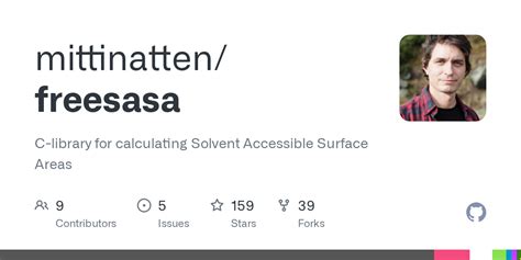 GitHub Mittinatten Freesasa C Library For Calculating Solvent Accessible Surface Areas