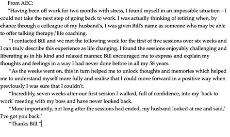 Bill Leckie On Linkedin I Spend Too Much Time Beating Myself Up About