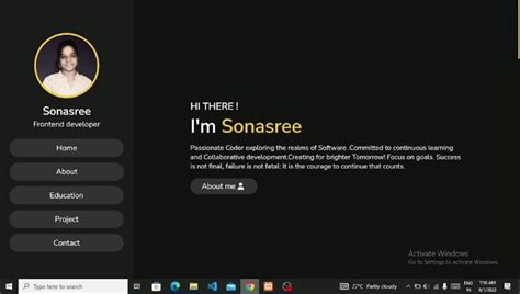 Sonasree P On Linkedin Foodsite Architecturesite Portfolio