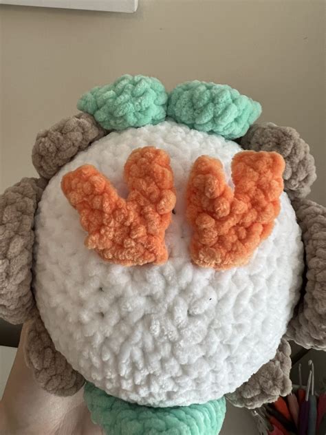 Rowlet Plush Free Crochet Pattern Wonder Crochet