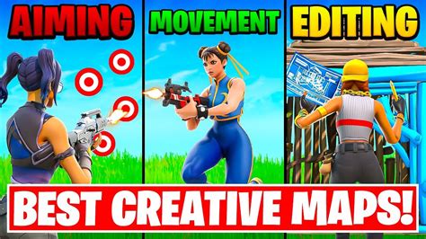 The Best Creative Maps To Improve At Fortnite Tips And Tricks Youtube