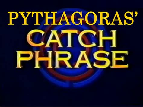 Maths Pythagoras Catchphrase By Dannytheref Teaching Resources Tes