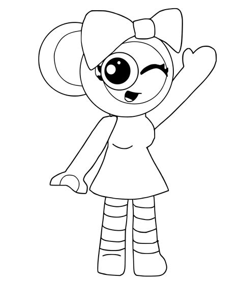 Coloriage Dessin Gratuit De Dandys World Télécharger Et Imprimer