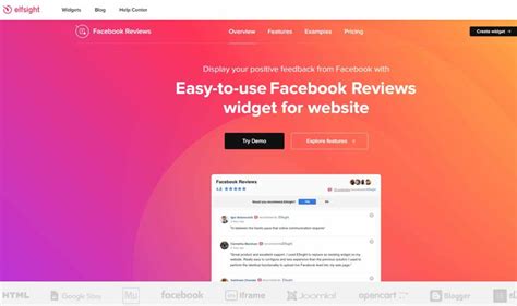 7 Best Free Facebook Review Widgets For Your Website In 2024