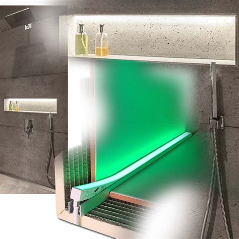 LED Beleuchtung Nische Fliesen Ablagefach BAD Dusche 49 95
