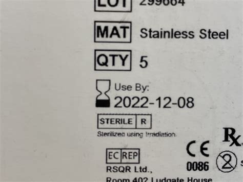 New Pioneer Box Of 5 Sternal Cable System 400 689 Exp2022 12 B4 400