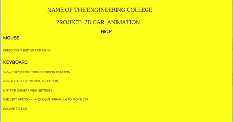 sekolah inf membuat animasi mobil 3d dengan opengl codeblock c