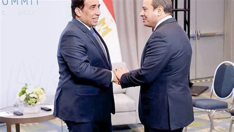 «ليبيا حاضرة دائما موقف مصر ثابت في دعم جهود المجلس الرئاسي الليبي