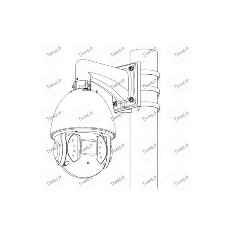 DH PFA Pole Mounting Bracket Dahua