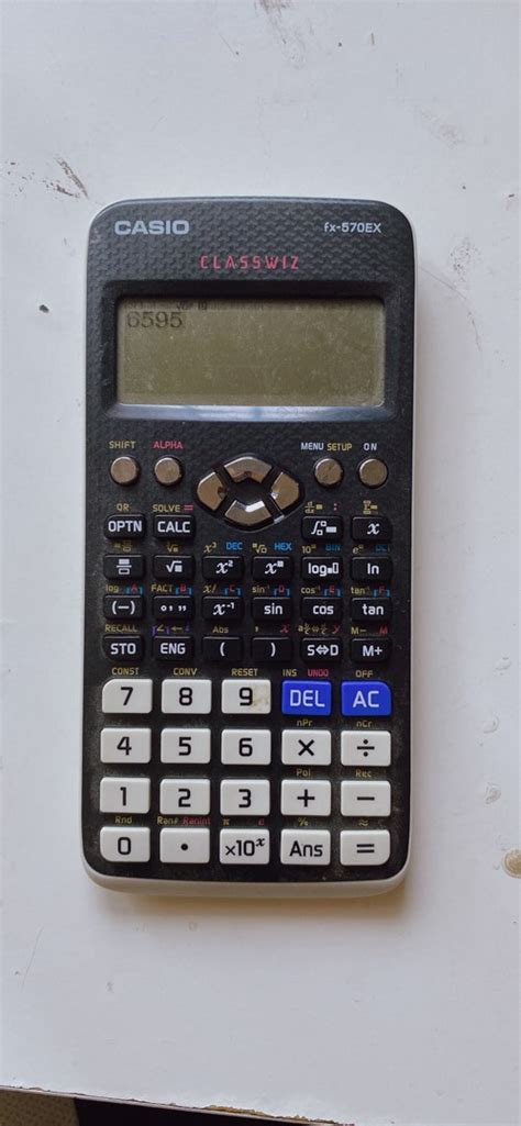 Casio Fx 570ex Classwiz Scientific Calculator Computers And Tech Office And Business Technology