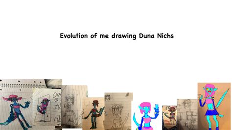 Evolution Of Me Drawing Duna Nichs By Terrymonahan On Deviantart