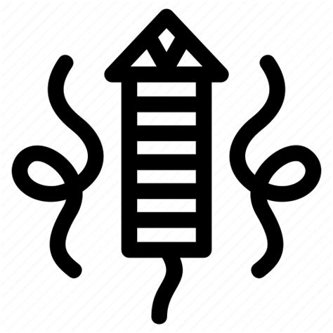 Firework Explosion Celebration Holiday Party Festival Icon